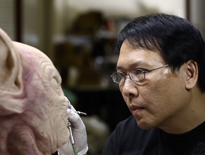 Creature Mask Painting by Steve Wang | Blog Post | Stan Winston School ...