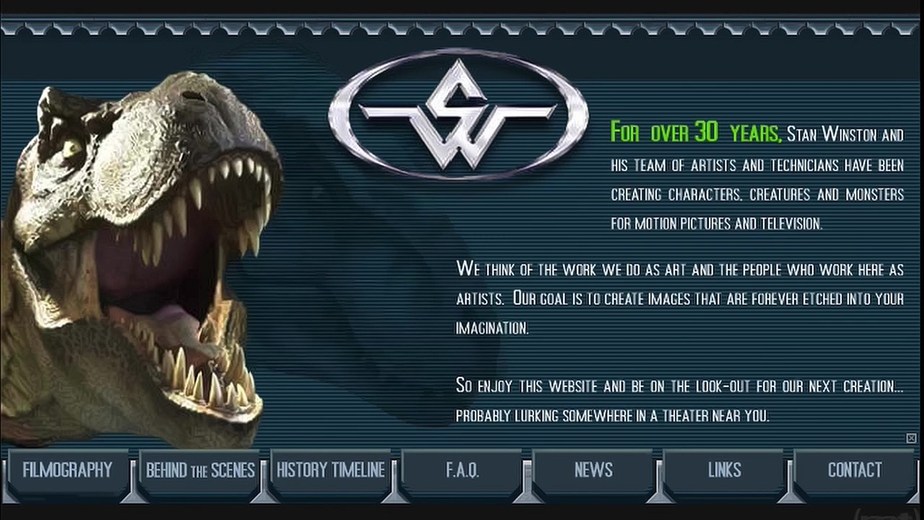 Building the Classic Stan Winston Studio Website | Stan Winston School ...