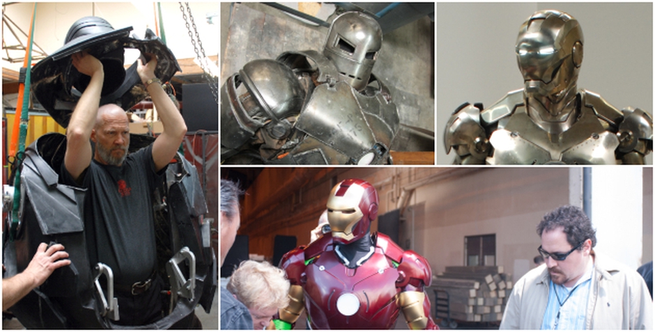Building Iron Man Suits for Iron Man | Stan Winston School of Character ...