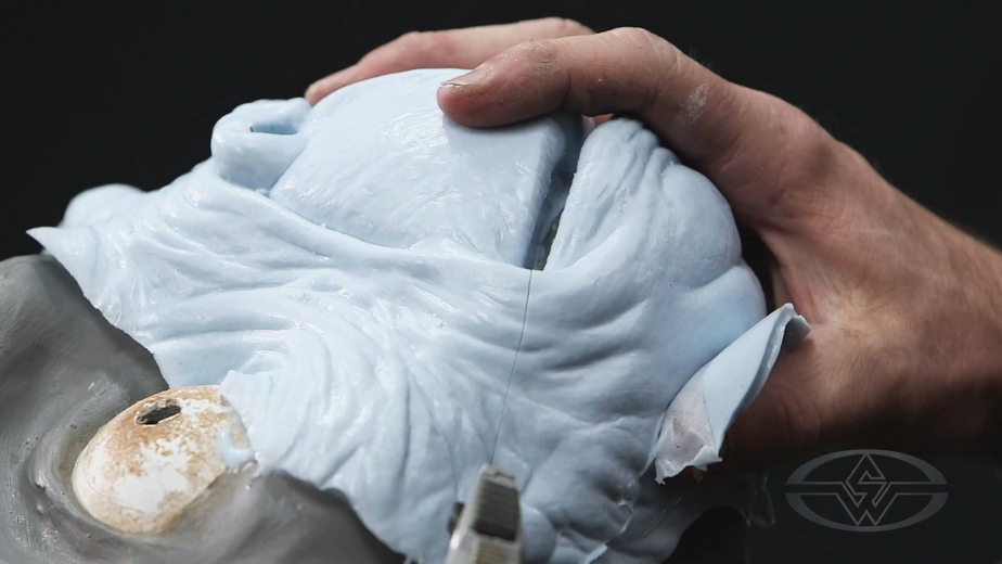 Lab Work for Animatronic Characters - How to Open the Mold & Inspect ...