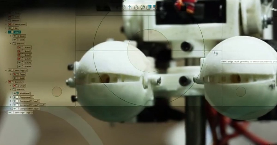 An inexpensive solution to creating and designing an EYE MECHANISM ...