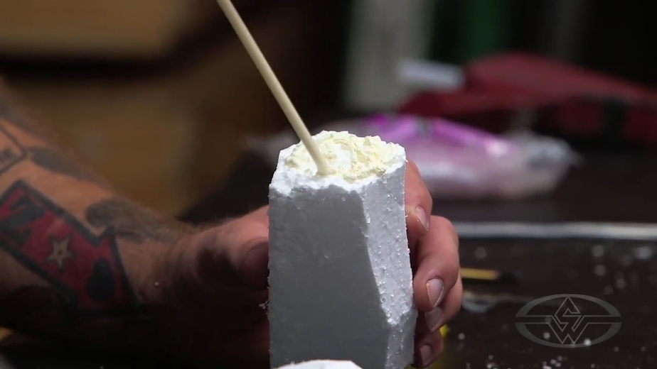Styrofoam Prop Making - How to Repair a Broken Piece & Check the ...