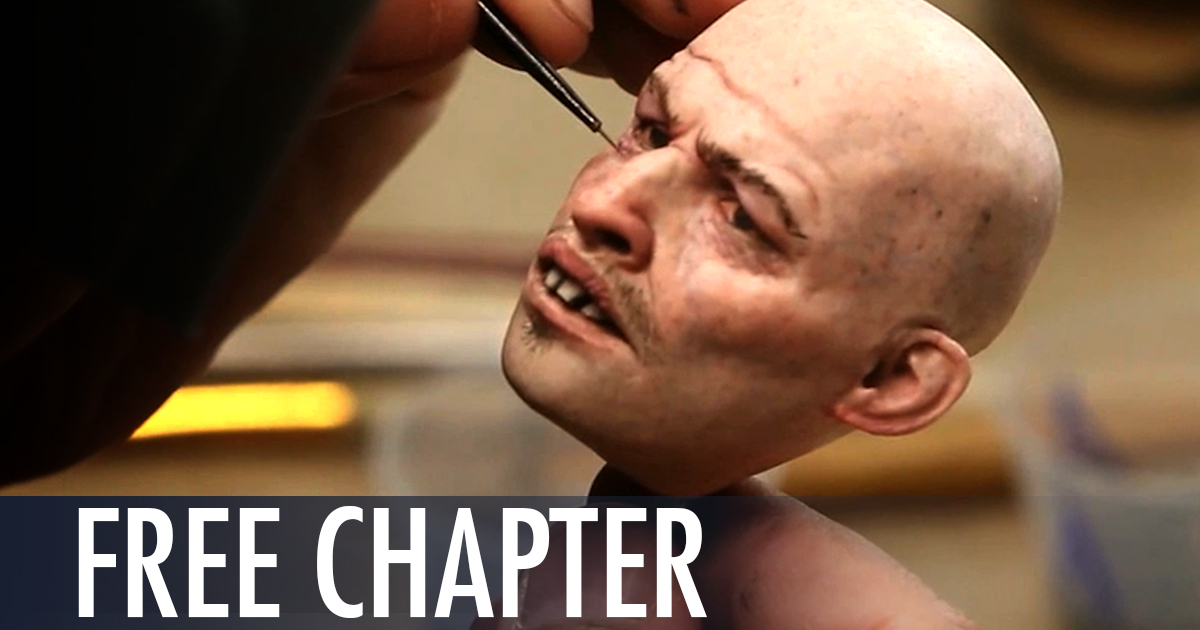 How to Create Miniature Heads: Painting Facial Hair | Stan Winston ...