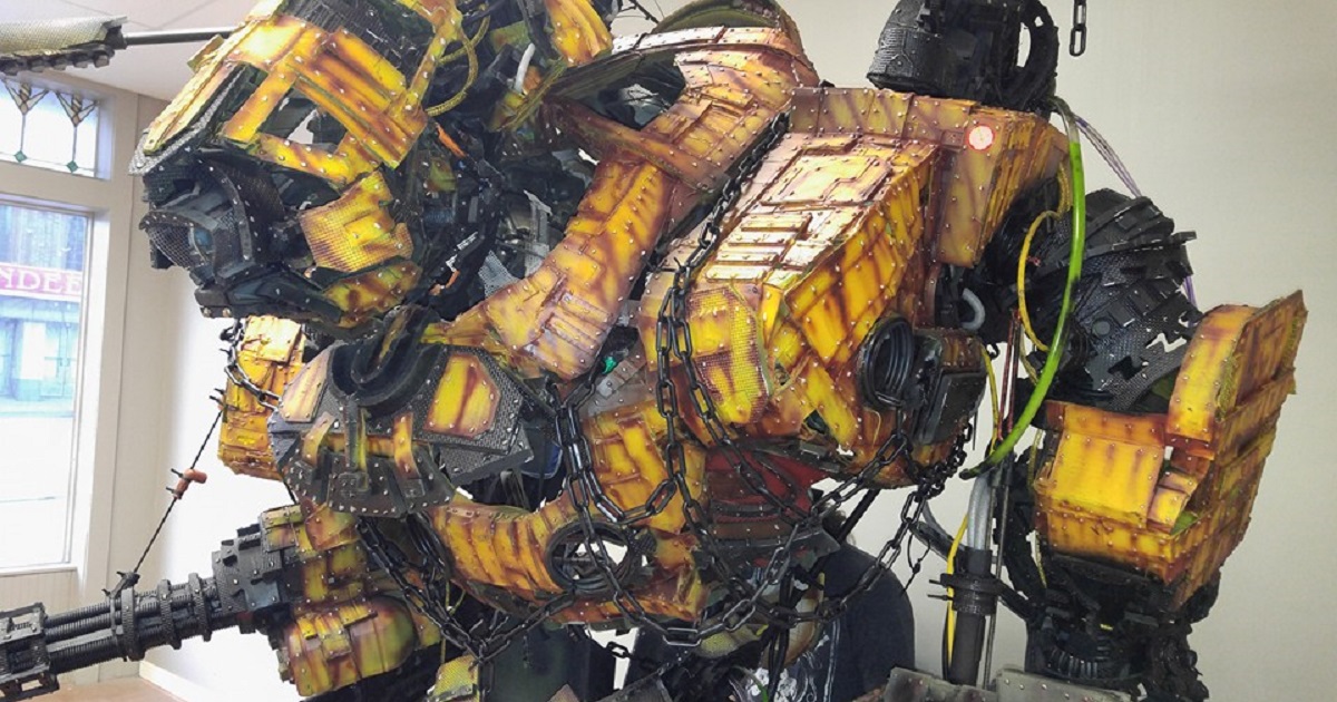 Lifelong love of robots takes shape. READ how the talented costume ...