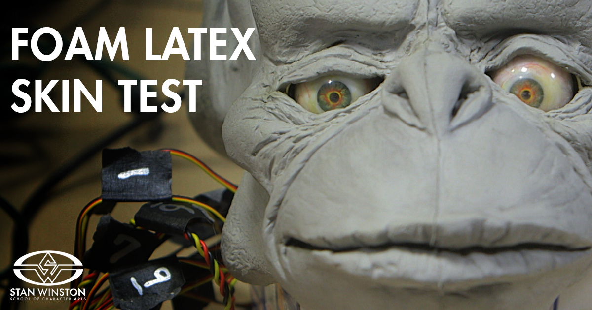 Animatronic Latex Skin Test | Stan Winston School of Character Arts