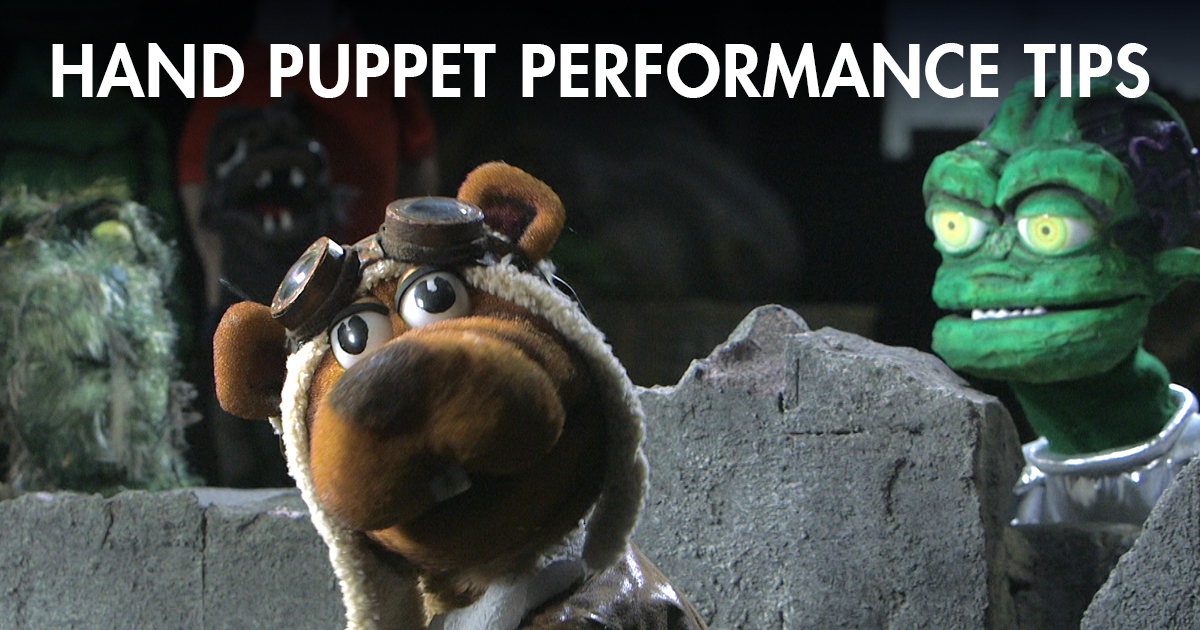 How to Perform Hand Puppets | Stan Winston School of Character Arts