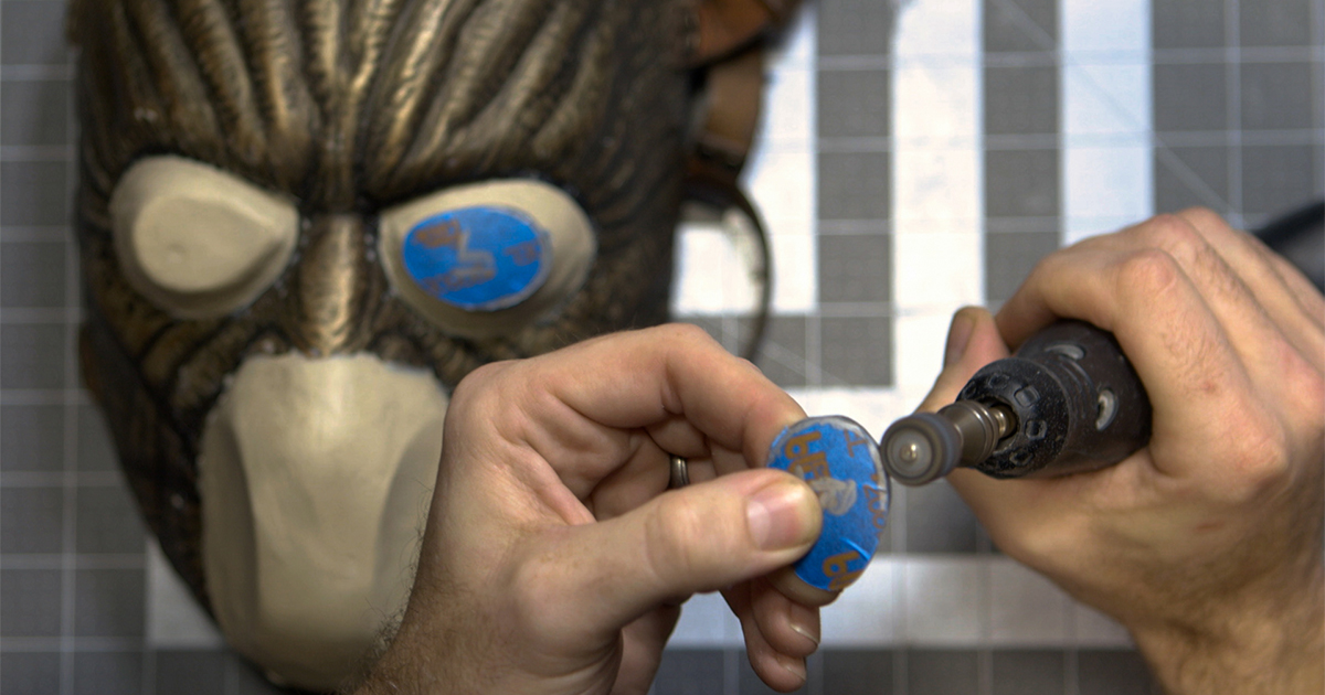 How to Make a Mask - Part Three: Sculpting Goggles & Mouthpiece | Stan ...
