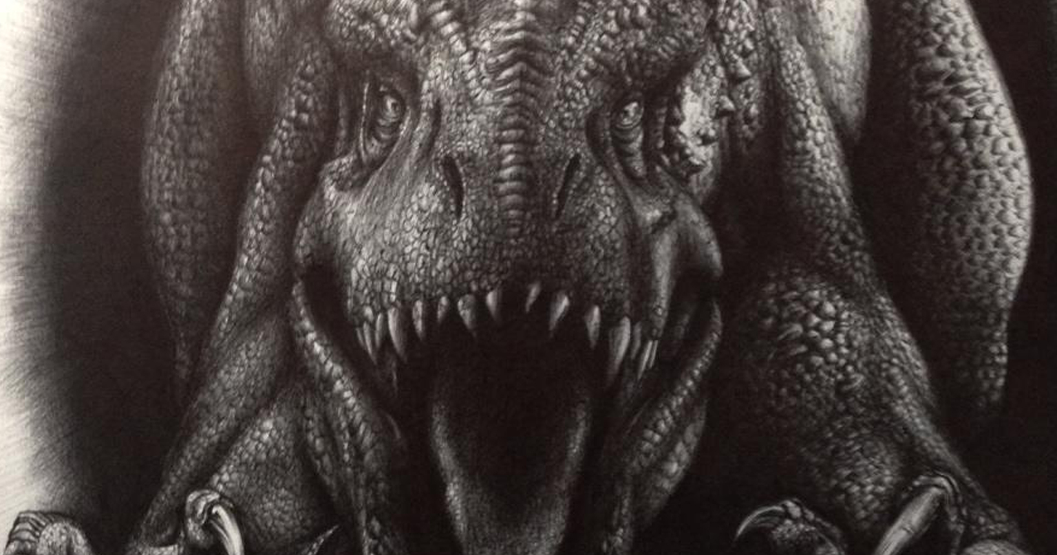 Dinosaur Art Contest Winner Announced: Blue Raptor by Trent Taft | Stan ...