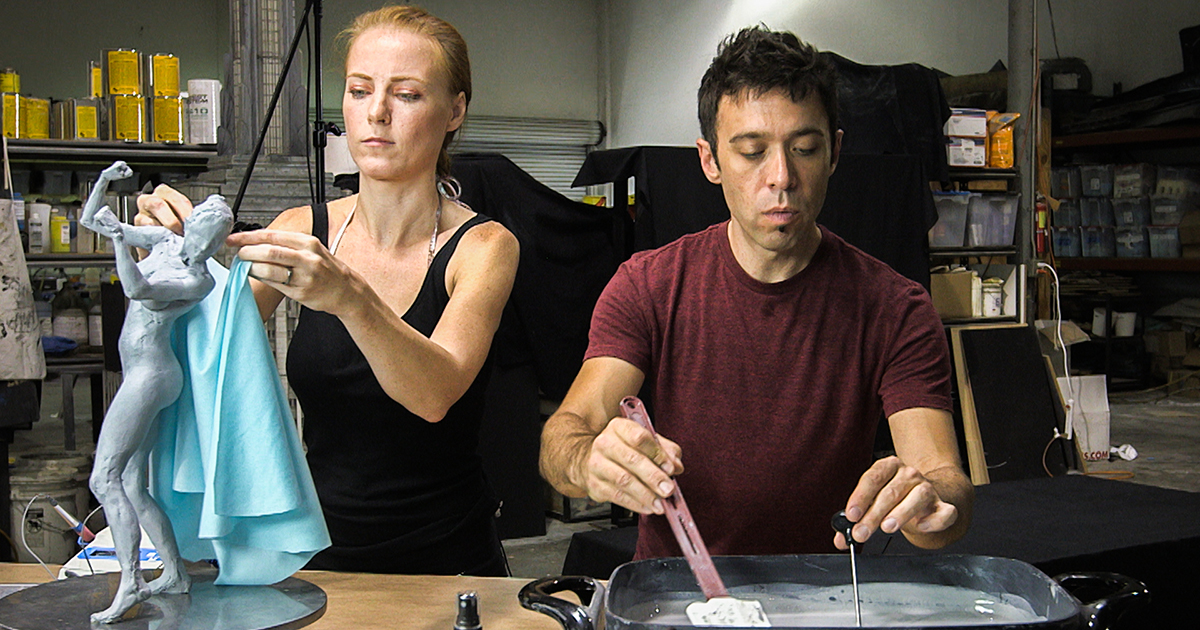 Fantasy Maquette Sculpting with Cx5(s) Armature-Free Sculpture Material ...