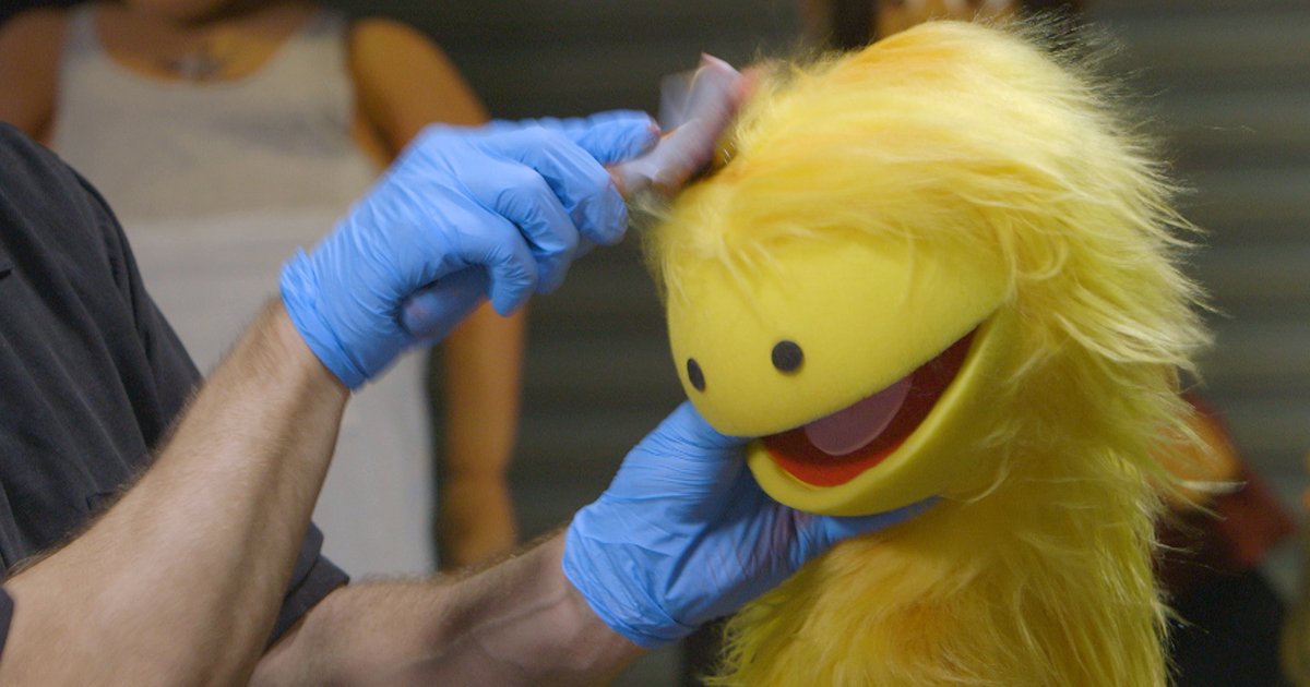 Hand Puppet Detail and Finishing Techniques Part 1: Color & Hair Work ...