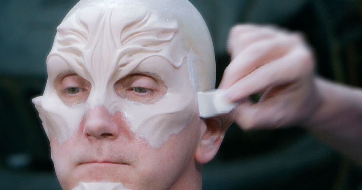 Creating Alien Makeups Part 1: Bald Cap & Prosthetic Makeup Application ...