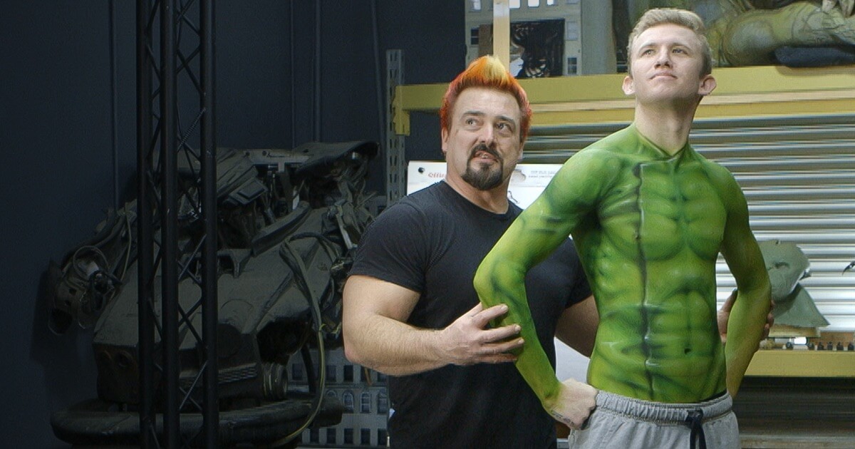 Advanced Body Art Part 1: How to Paint Human Anatomy & Fabric | Stan ...