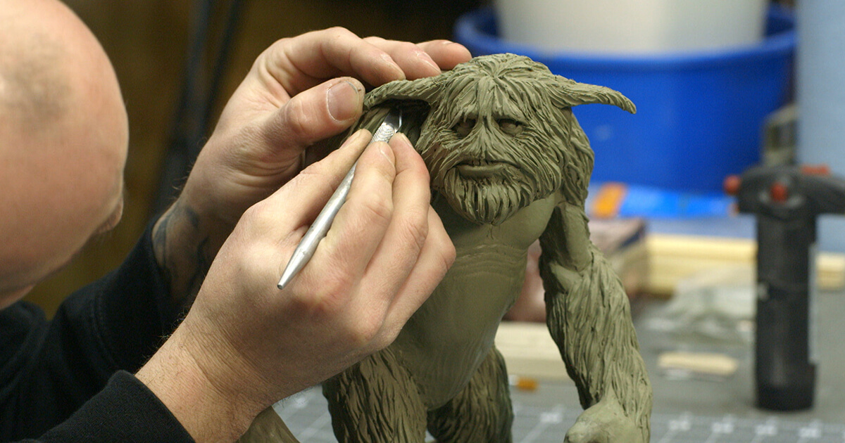 Character Maquette Molding & Casting Part 1: Sculpture Breakdown ...