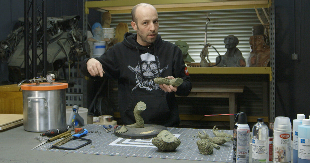 Character Maquette Molding & Casting Part 1: Sculpture Breakdown ...