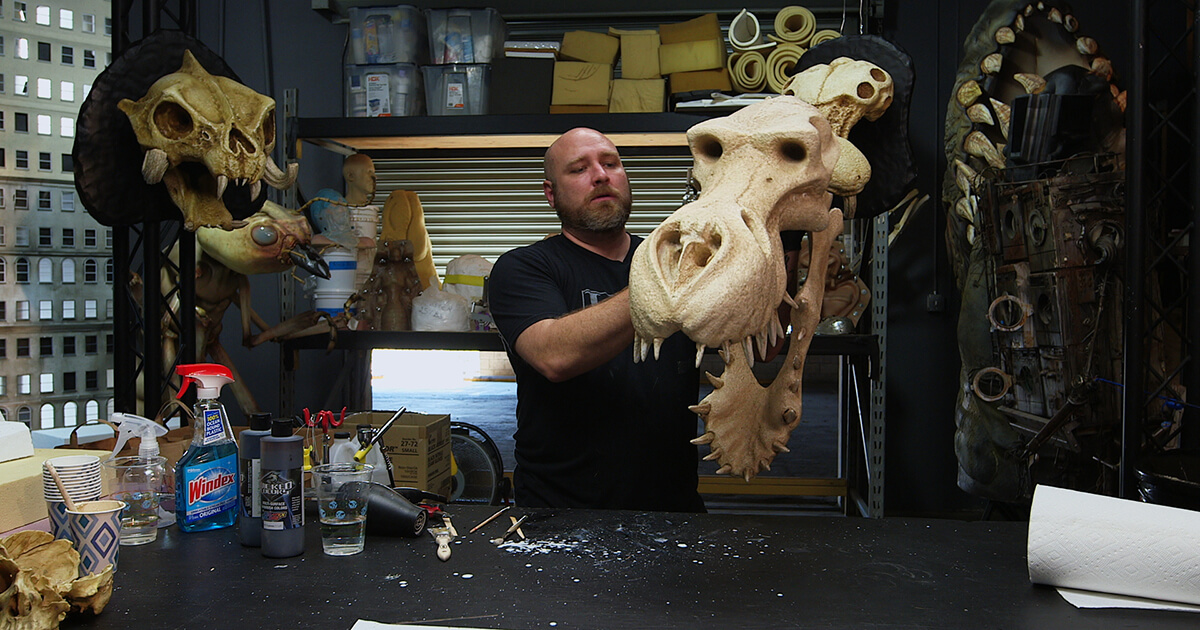 Styrofoam Prop Making Part 2: Hard Coating, Painting & Assembling ...