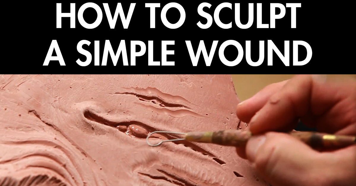 How to Sculpt Wounds & Gashes | Stan Winston School of Character Arts