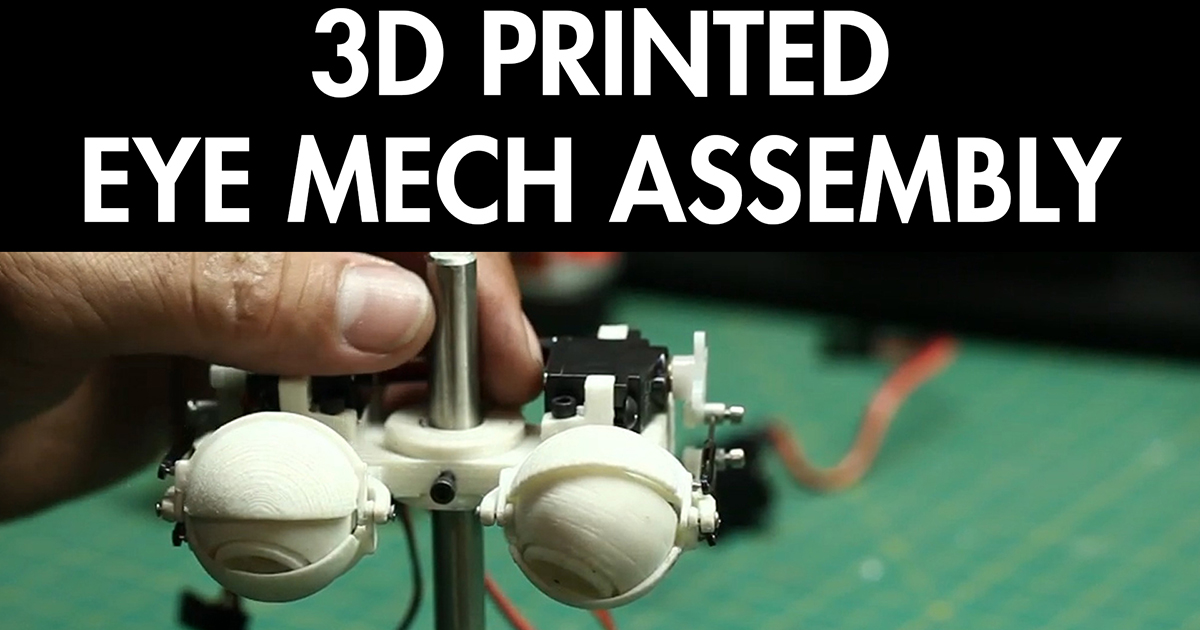 How To Make An Eye Mechanism | Stan Winston School of Character Arts