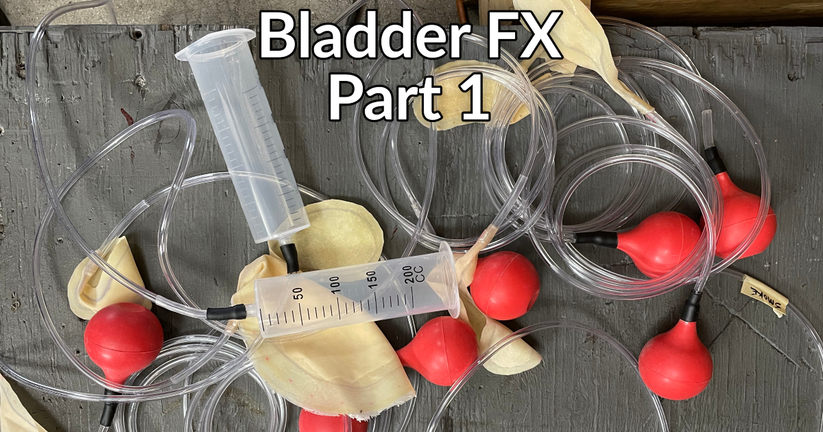 Transformation Makeup - Bladder FX Part 1: Design, Create & Test | Stan ...