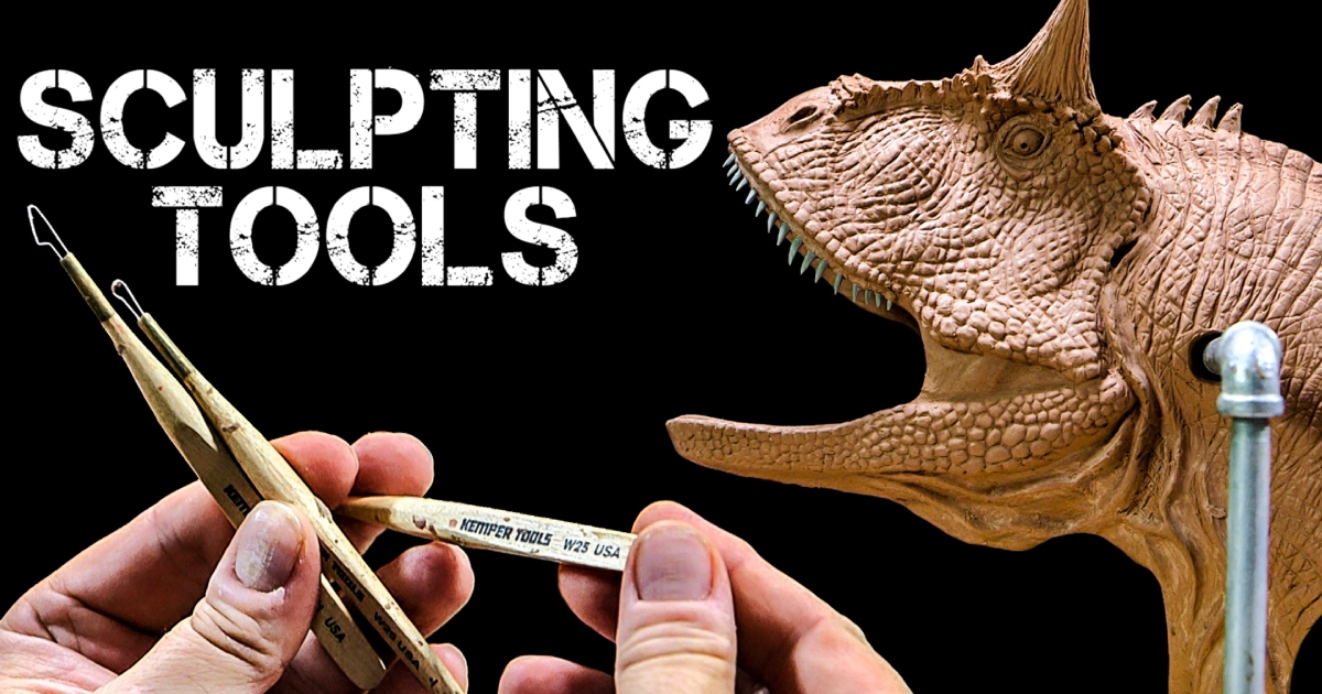 How to Sculpt a Dinosaur: An Overview of Sculpting Tools | Stan Winston ...