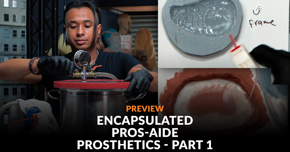 Encapsulated Pros-Aide Prosthetics Part 1: Sculpting, Molding & Casting ...