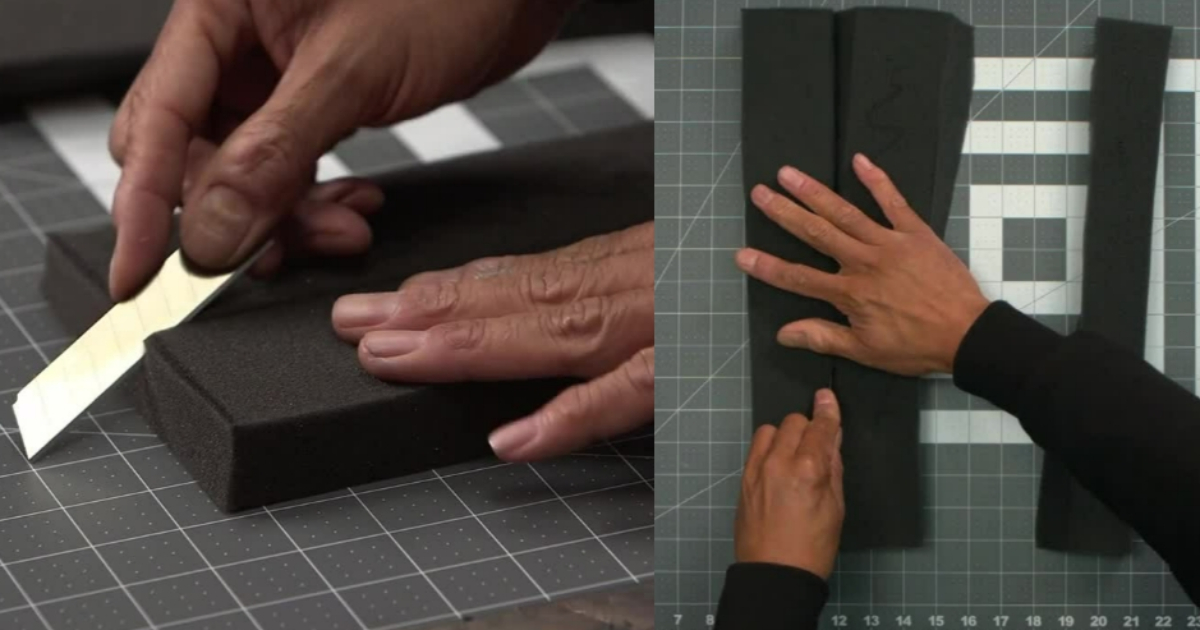 Costume & Mask Fabrication - How to Make Bevel Cuts | Stan Winston ...