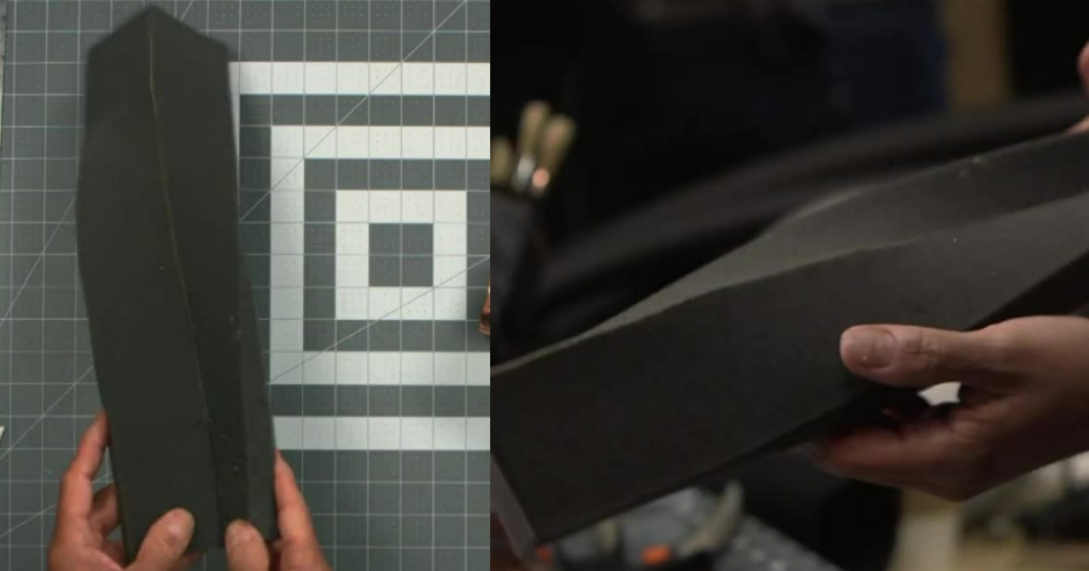 Costume & Mask Fabrication - How to Make Bevel Cuts | Stan Winston ...