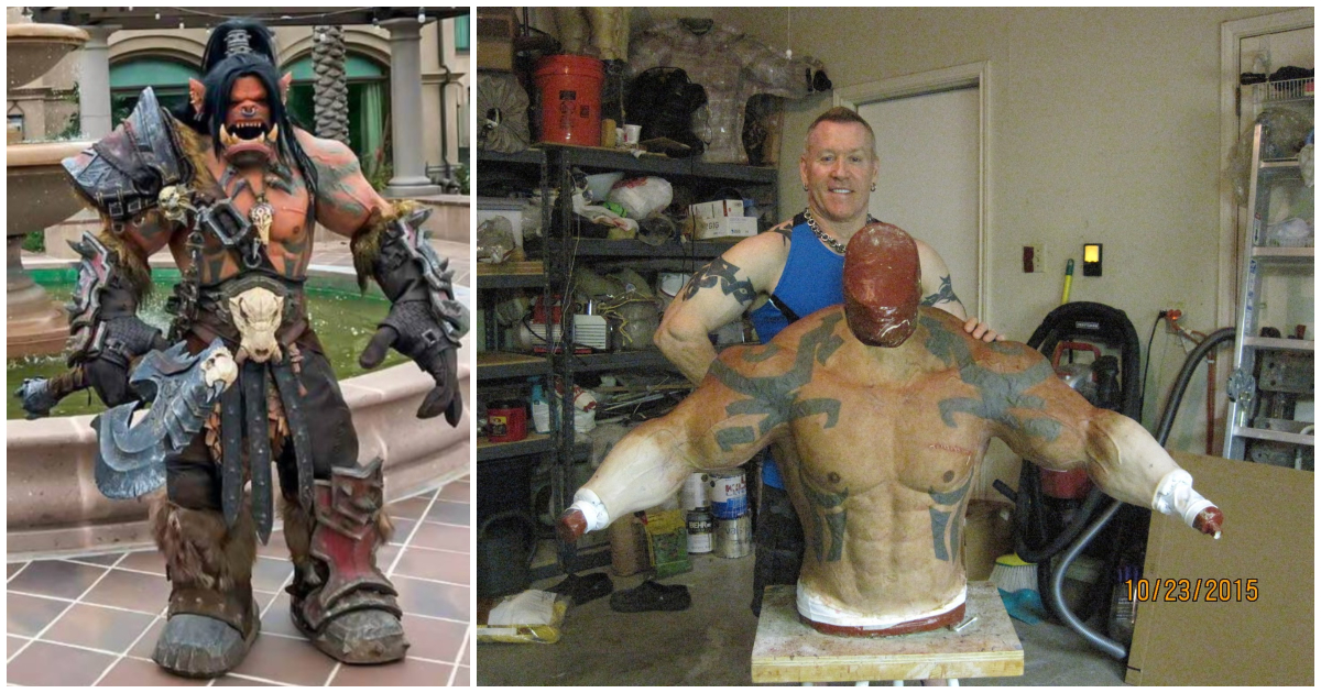 Firefighter, Bodybuilder & Monster Maker, Jeff Shimek - ARTIST ...