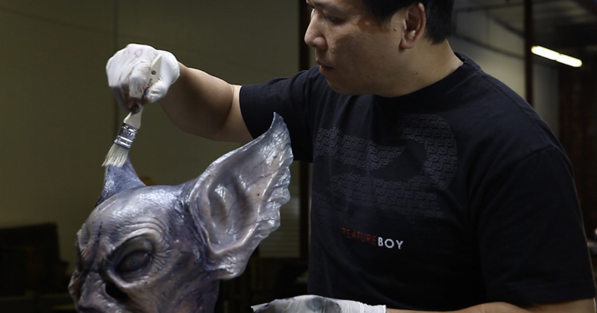 How to Paint a Monster Mask | Stan Winston School of Character Arts