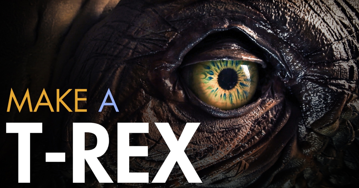 Make a Dinosaur T-Rex Foam Fabrication - Part Three | Stan Winston ...