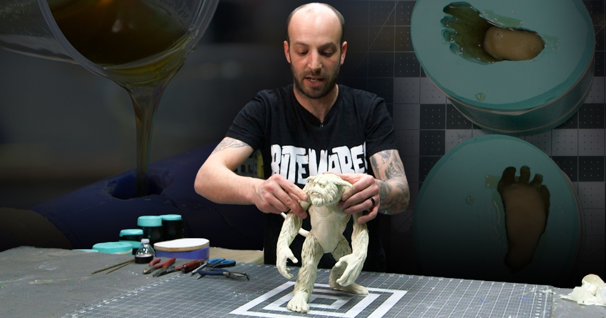 Character Maquette Molding & Casting Part 2: Demold, Cast & Assemble ...