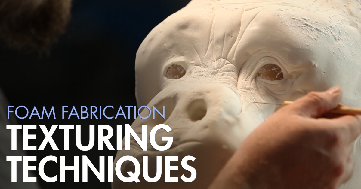 Foam Fabrication Texturing Techniques with Ted Haines | Stan Winston ...