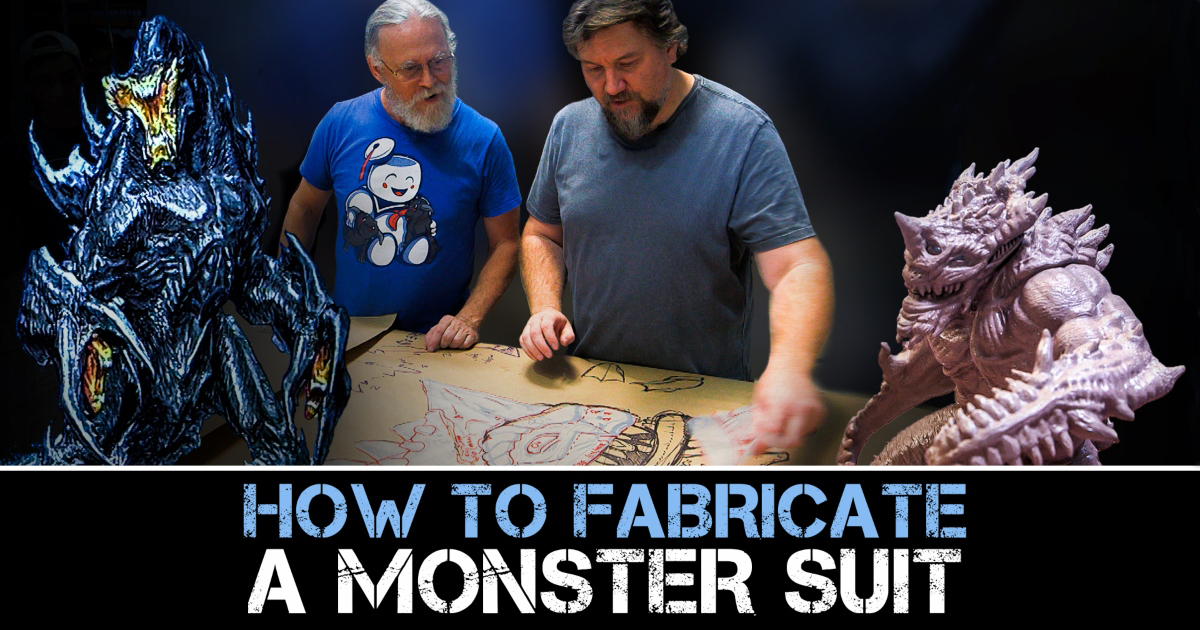 How to Fabricate a Monster Suit Part 1 - Design, Pattern, & Prototype ...
