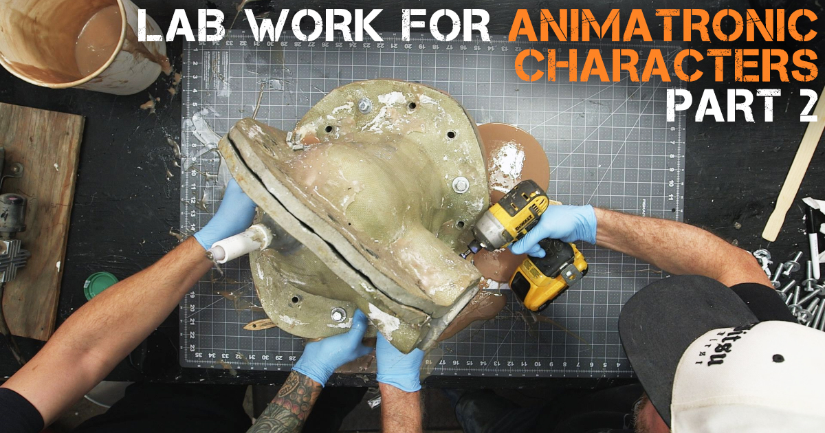 Lab Work for Animatronic Characters Part 2: Running a Silicone Skin ...
