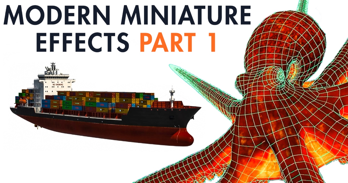 Modern Miniature Effects Part 1: Project Planning & Acquiring 3D Models ...