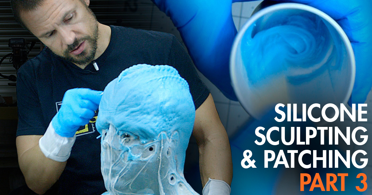 Silicone Sculpting & Patching Part 3: How to Seam & Patch a Silicone ...