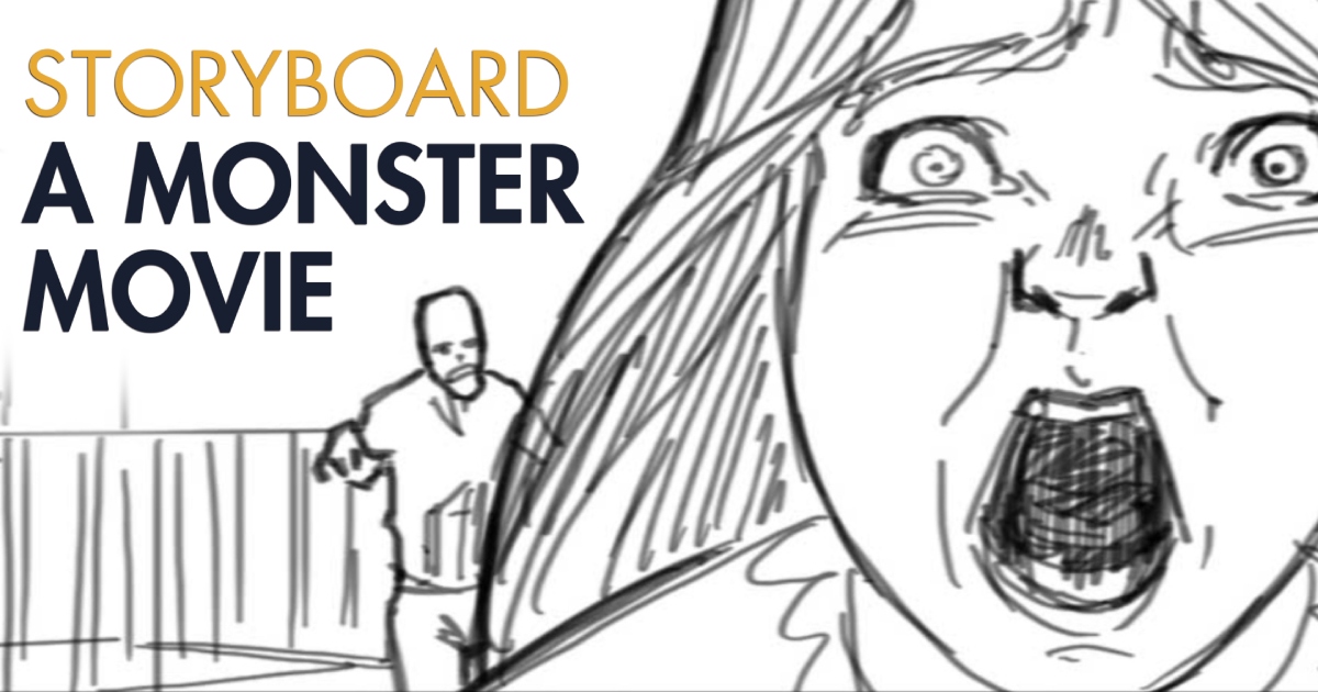 How to Storyboard a Monster Movie - Traditional Technique | Stan ...