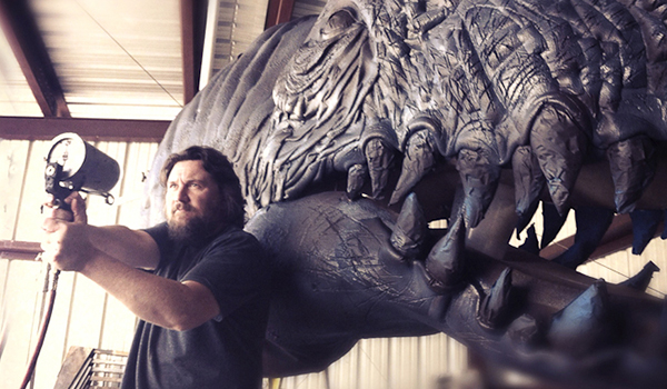 Make a Dinosaur - T-Rex Foam Fabrication - Part Two | Stan Winston ...